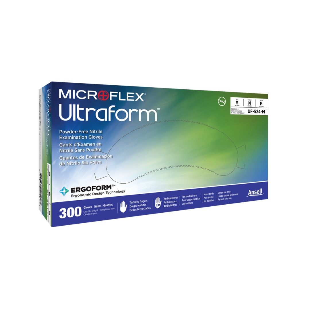 MICROFLEX® Ultraform™ UF-524 - disposable nitrile examination medical ...
