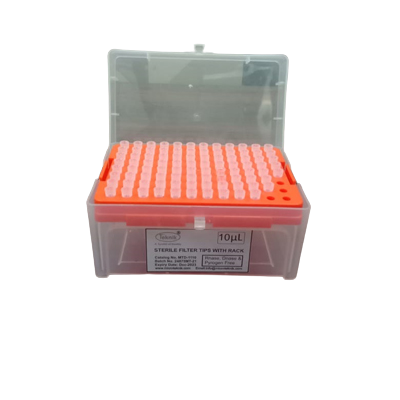 MTME-100 Filter Tips With Rack | MICROTEKNIK India | Medzell