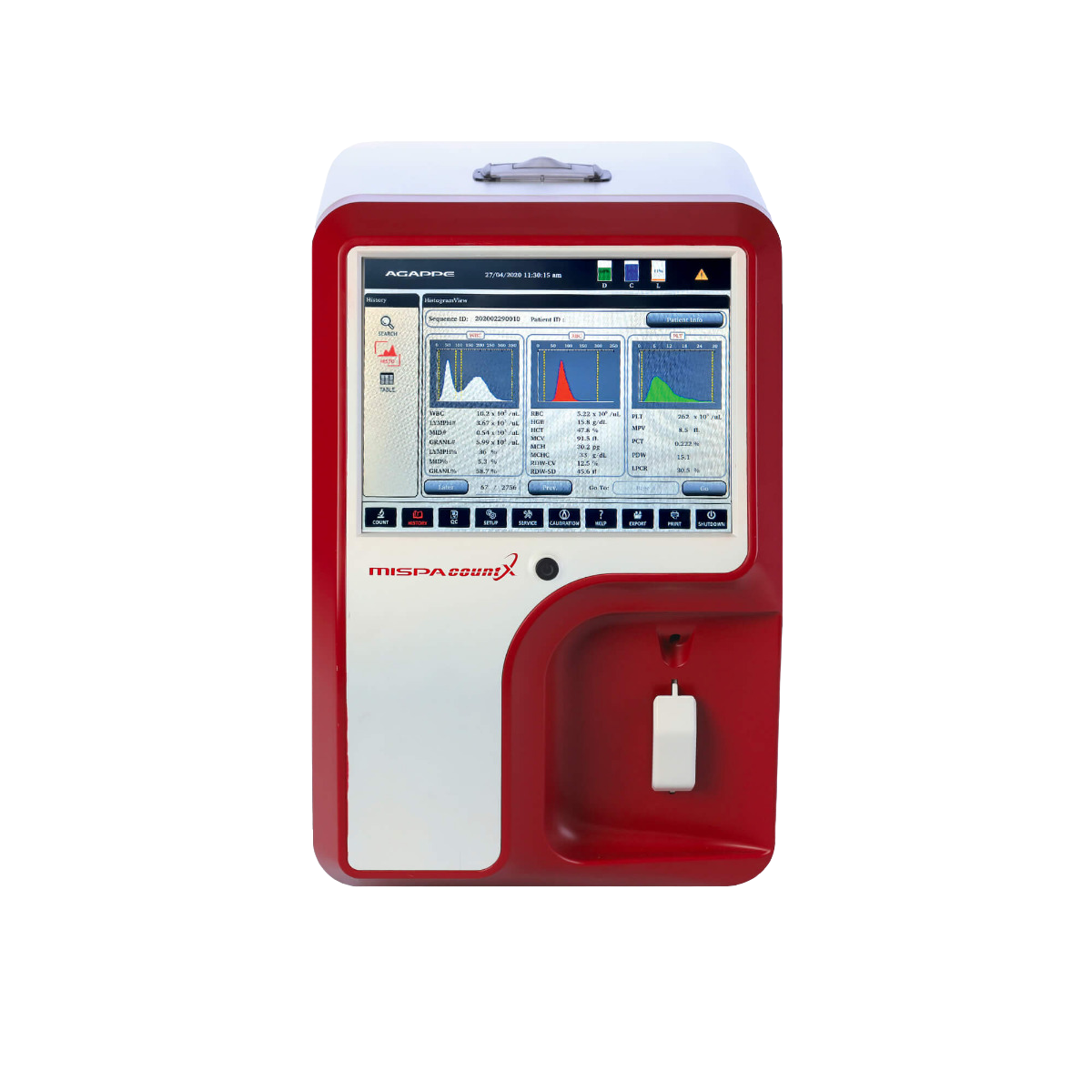 Mispa Count X - Hematology Analyser - Agappe Diagnostics Limited | Medzell