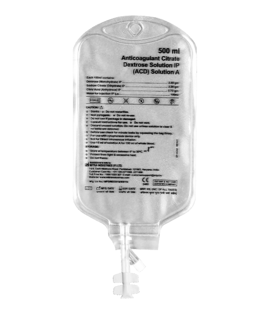 Mitra ACD Bag System - Mitra Industries Private Limited | Medzell