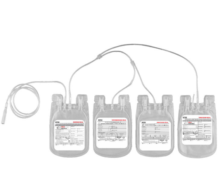 Mitra Quadruple Blood Bag System - Mitra Industries Private Limited ...