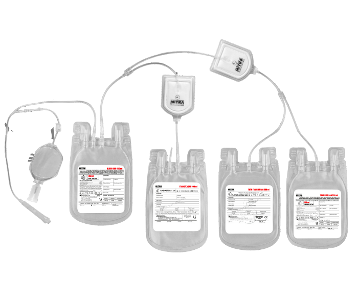 Mitra Quadruple With PL Filter Blood Bag System - Mitra Industries ...