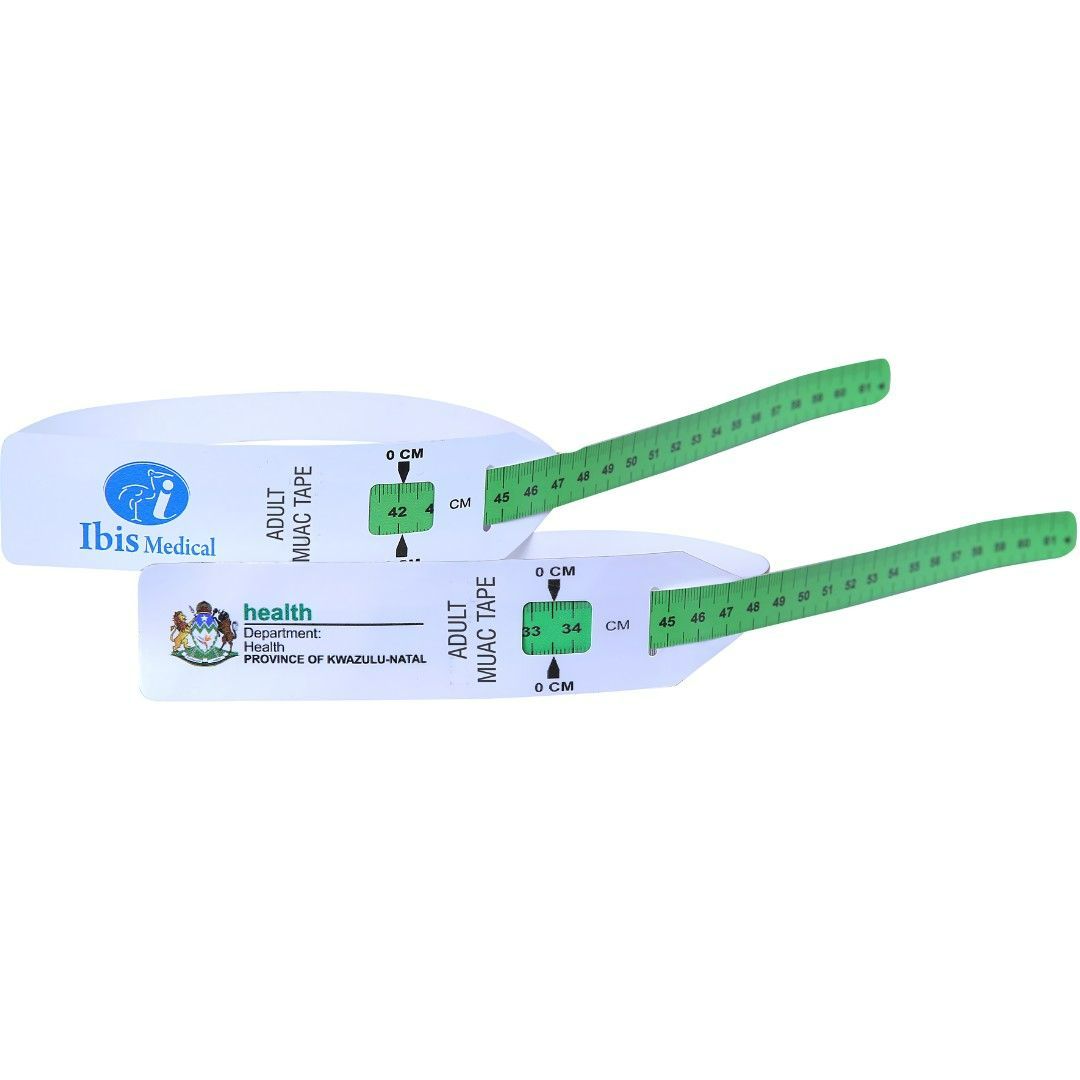 Mid Upper Arm Circumference (MUAC) Tapes - All Medical Devices ...