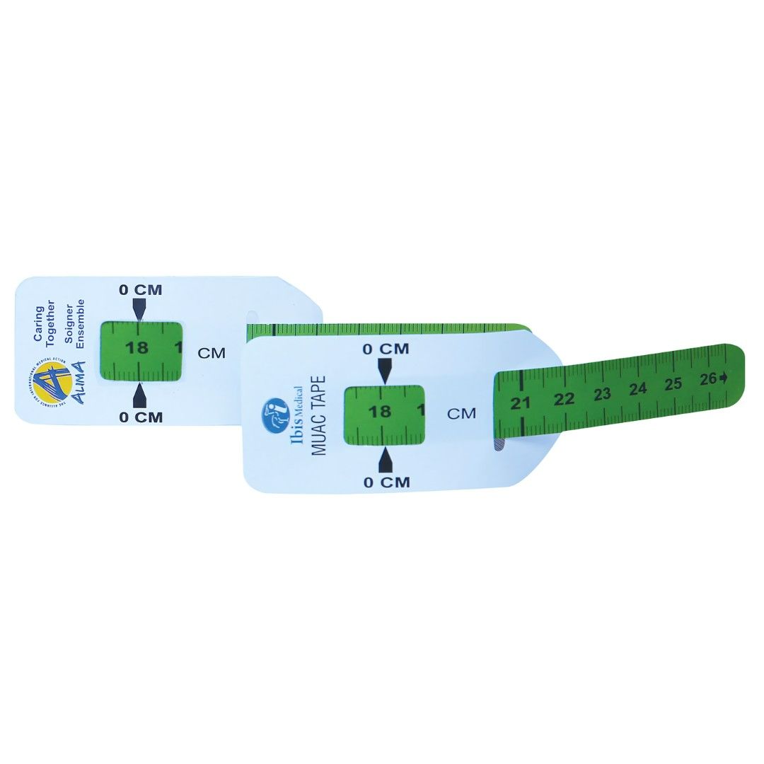 Mid Upper Arm Circumference (MUAC) Tapes - All Medical Devices ...