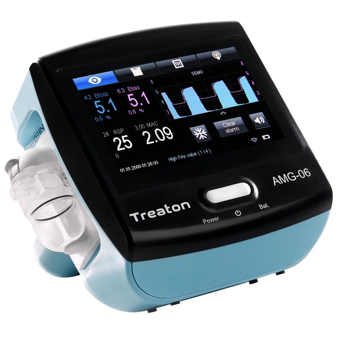 Multigas Analyzer AMG-06 - Medical Multigas Analyzer | Triton Electronic Systems Ltd
