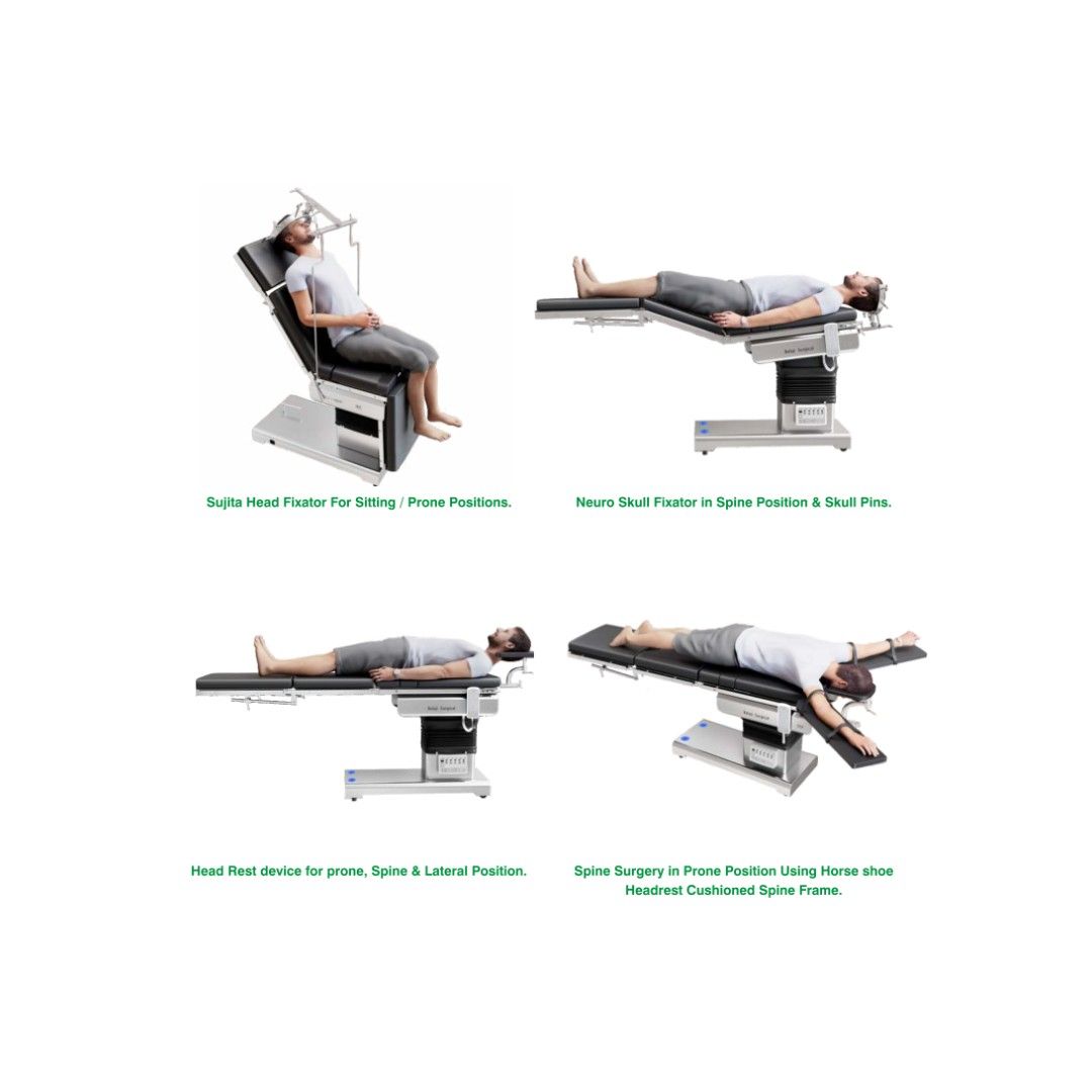 Neurosurgery Head Rest - Operating Tables | Balaji Surgical