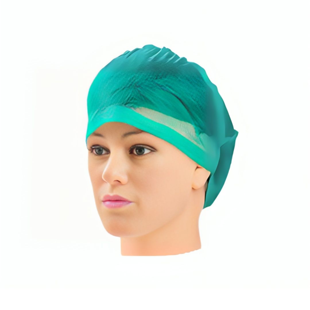 Non-Woven Doctor Cap with Elastic - Kaizmed, Jordan