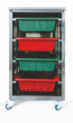 Olive Endoscope Transportation Cart - Endoscope Drying, Storage and ...