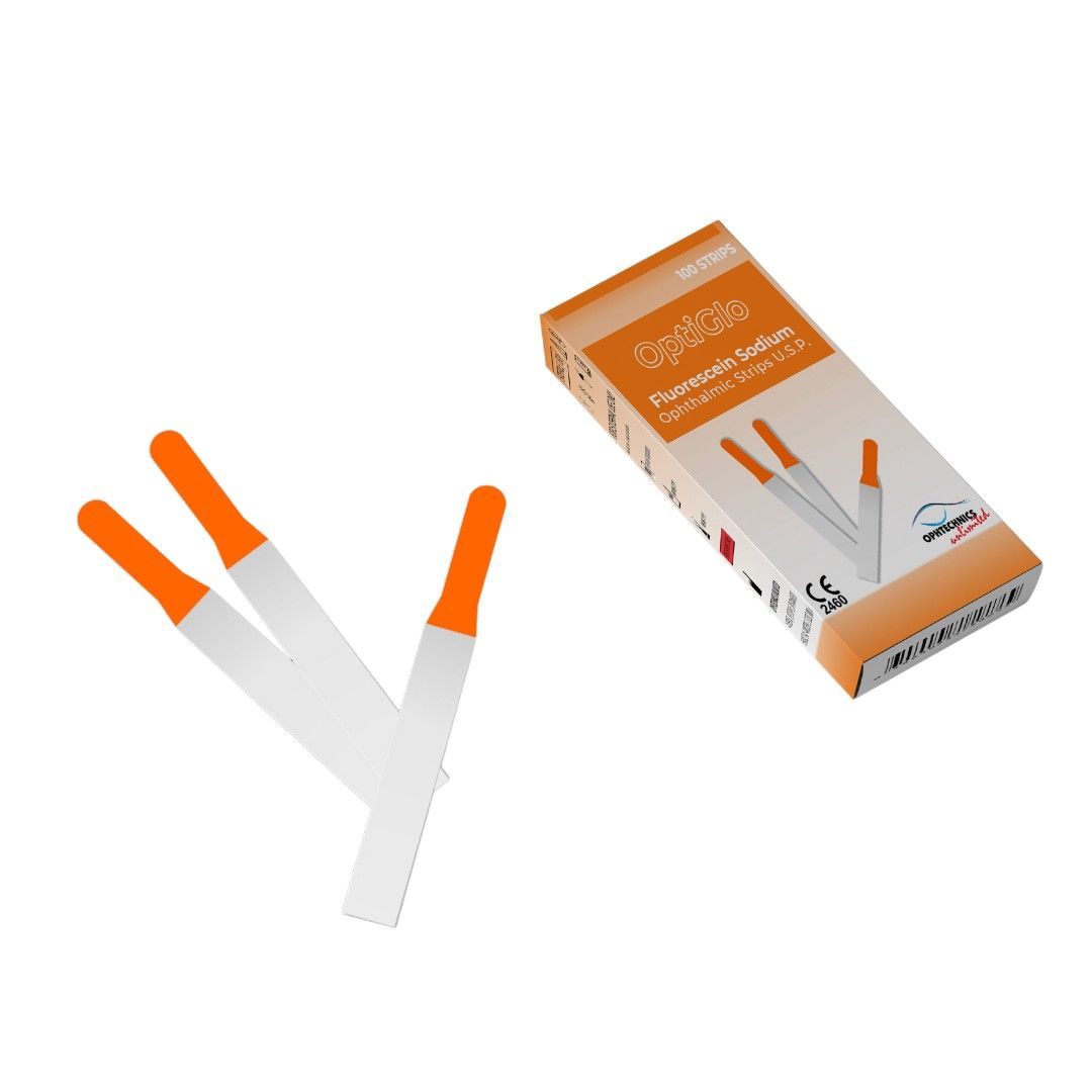 Buy Optiglo - fluorescein Sodium Strip | Ophtechnics Unlimited
