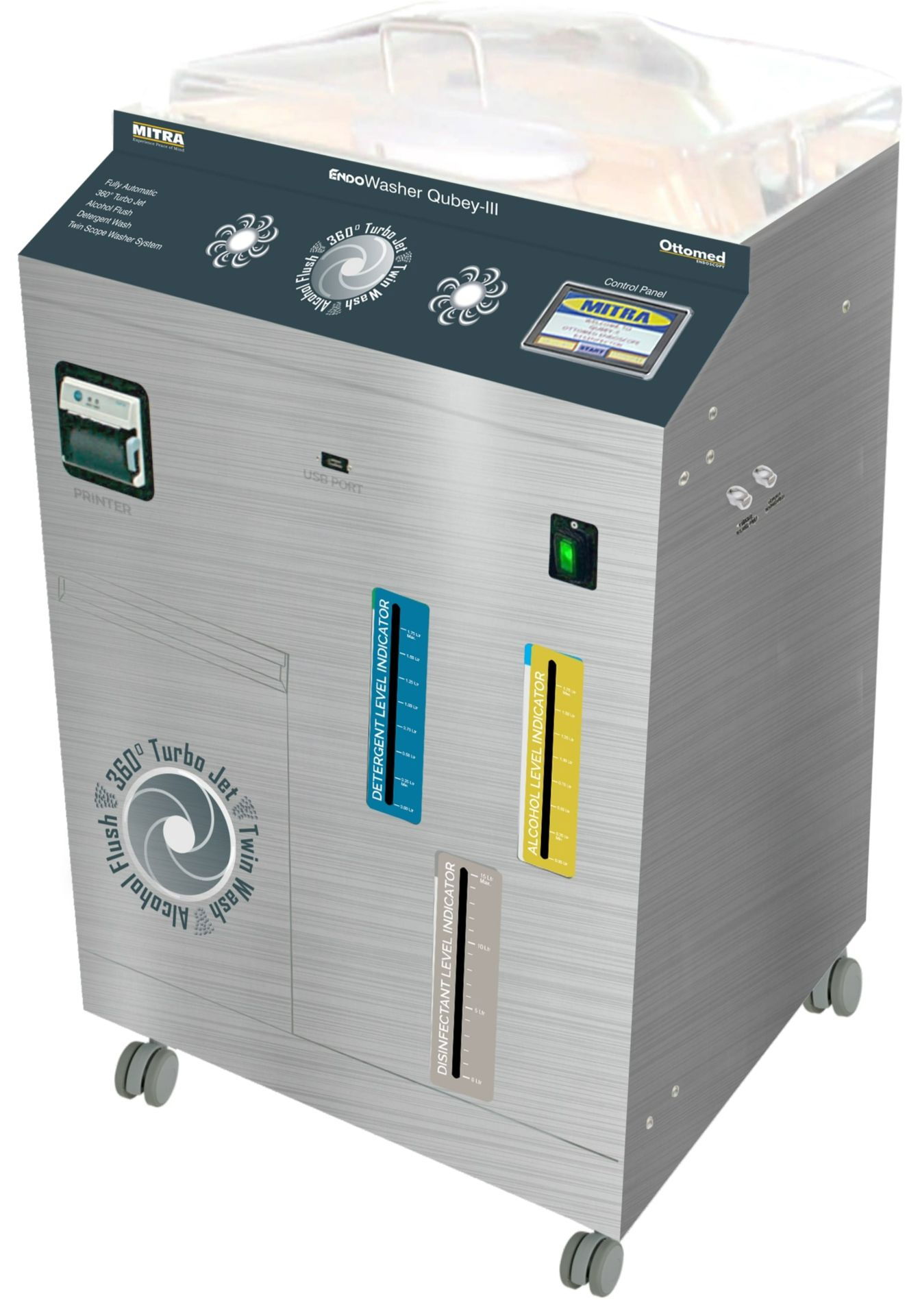 Endoscope Reprocessor - EndoWasher Qubey-III - Endoscopy Video ...