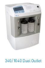 Buy Oxycure 1040 (10LPM Dual Outlet) Oxygen Concentrator - 10 LPM ...
