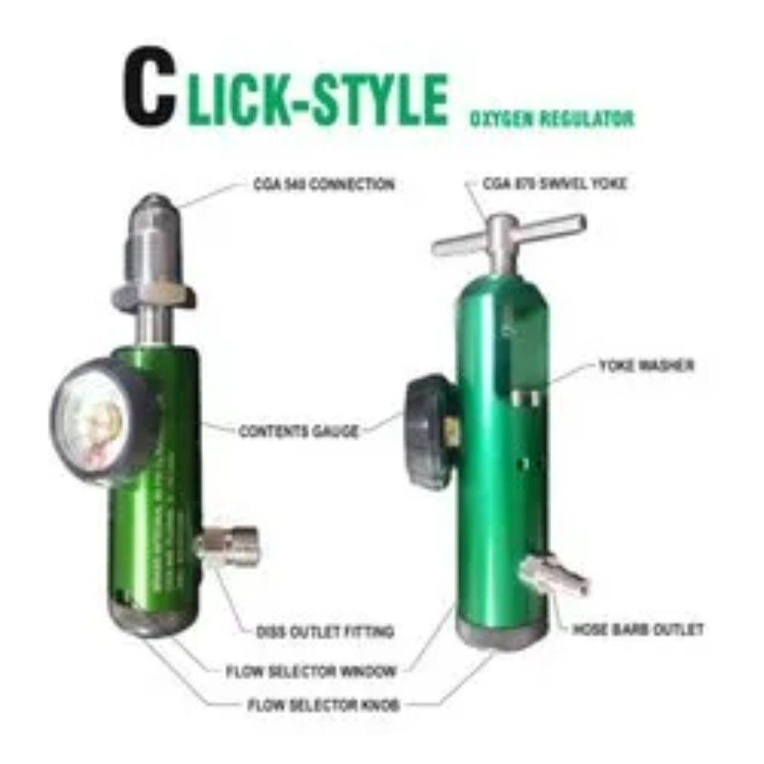 Oxygen Regulator Pin Type | Mediline Engineers
