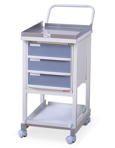 PMT 7017 Three Drawer - Modular Medicine Dispensing Trolley - PMT ...