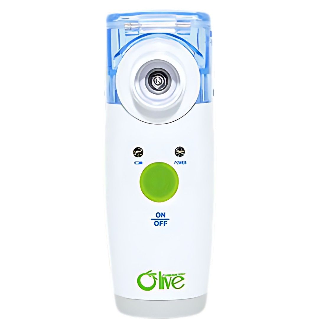 Portable Mesh Nebulizer Machine with Rechargeable Battery | Olive Nebulizer