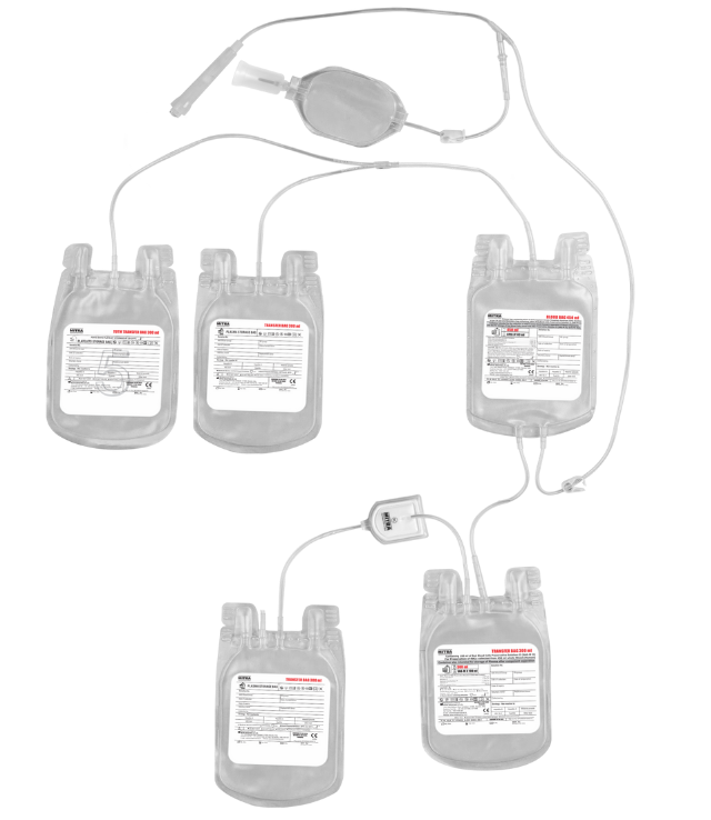 Quadruple Blood Bag With Inline Filter RC (TAB) - Mitra Industries ...