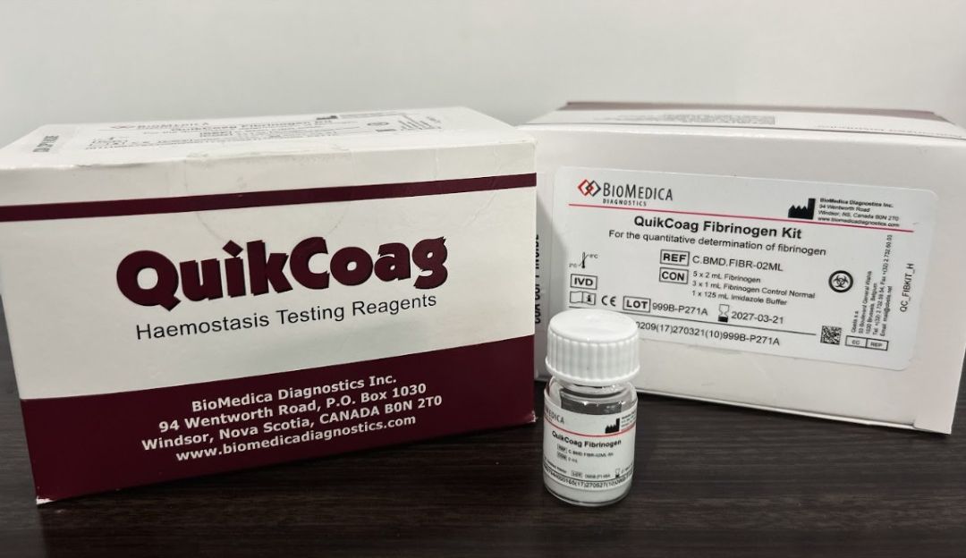 QuikCoag Fibrinogen - Coagulation Reagents | Biomedica