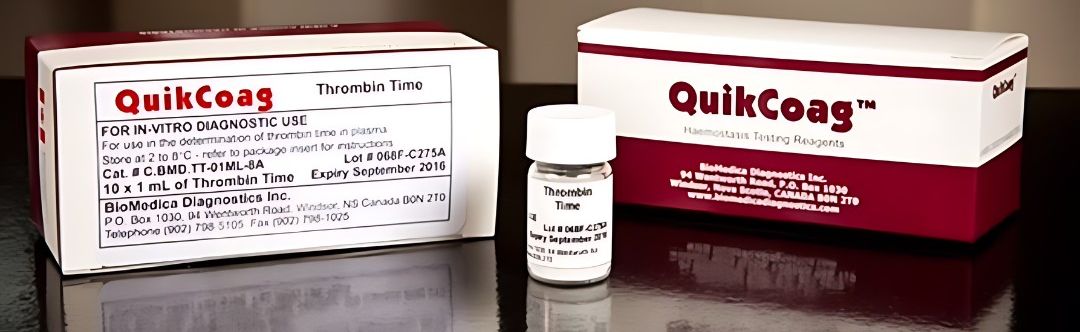 QuikCoag Thrombin Time - Coagulation analyzer laboratory reagents ...