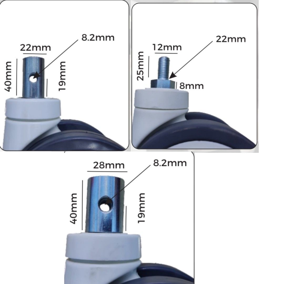 RCW Twin Lock Wheel - Twin Lock Wheel for Hospital Furniture & Medical ...