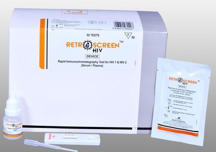 Retroscreen HIV - HIV Diagnostics Kits - Tulip Diagnostics (P) Ltd | Medzell