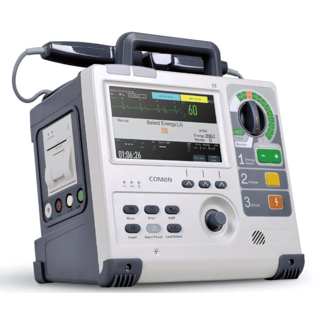 S5 Defibrillator Monitor - biphasic semi automatic defibrillator ...