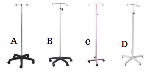 SAM-610 I.V. Stand | Surgimill Medical Systems Pvt Ltd India