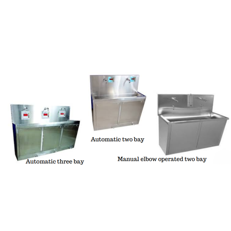 Semi-Automatic Scrub Station SAM-634 | Surgimill Medical Systems