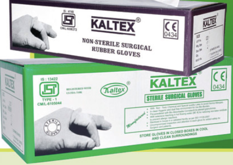 Kaltex Powdered Sterile Gloves - Kanam Latex Industries Pvt. Ltd. | Medzell