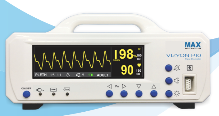 Vizyon P10 - Pulse Oximeters - MAX Meditech Pvt. Ltd. (formerly A.B ...