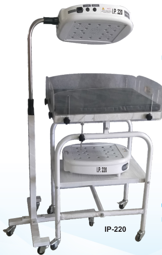 LED Phototherapy Stand With Trolley Model I.P. 210 - Advance Mediplus ...