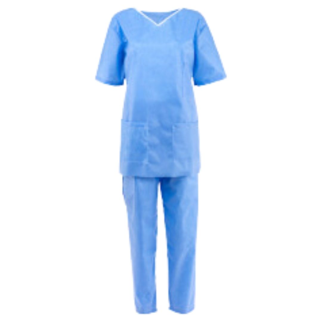Disposable Scrub Suit Medical Gowns And Aprons Fasten Medical Pvt Ltd