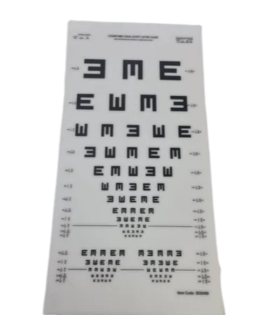Snellen Illiterate Vision Chart - A.S.F. Universal | Medzell
