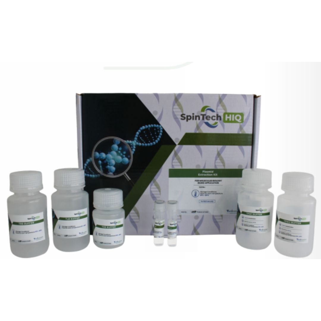 Meta Title: SpinTech HiQ™ Plasmid Extraction Miniprep Kit | Techinvention Lifecare Pvt. Ltd.