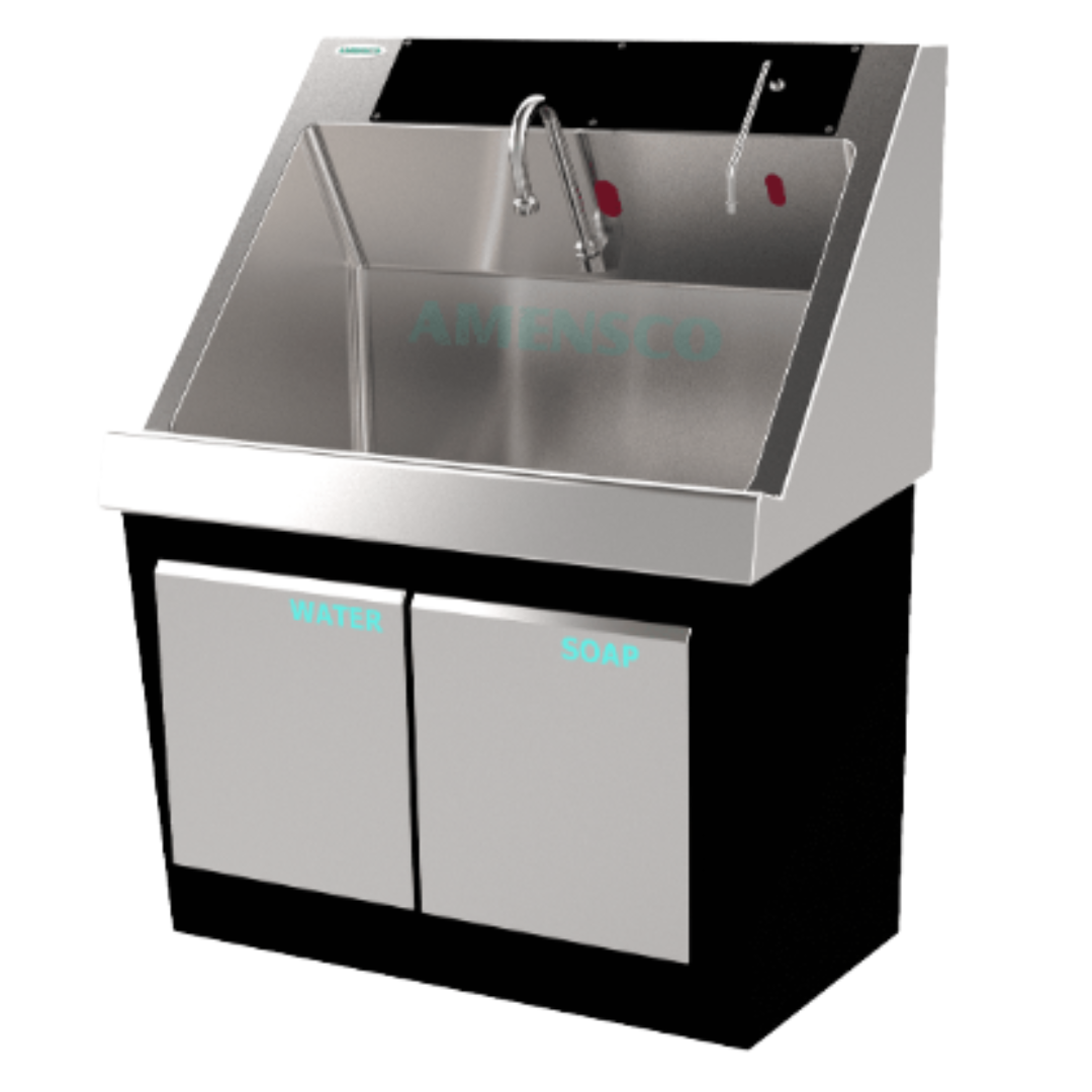 SSAK 400 V1 Single Station Scrub Sink - AMENSCO Medical