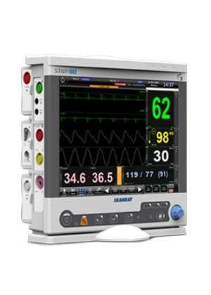 Star 90 - Patient Monitoring Systems with Touch Screen - Skanray ...