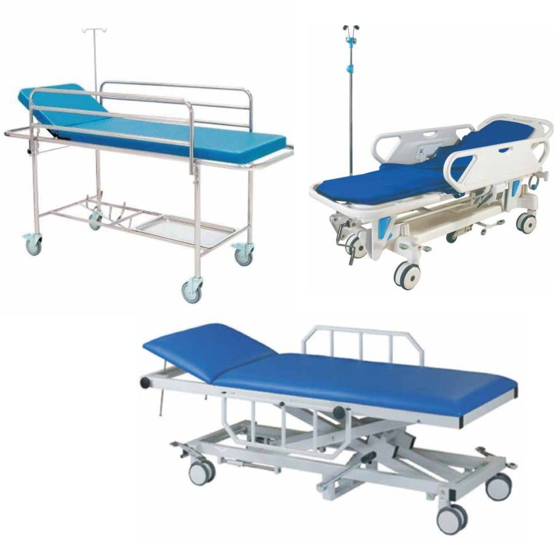 EHI54 - Patient Stretcher With Wheels | VNG Medical Innovation