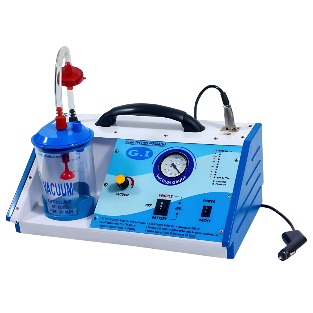 Suction Apparatus GI-NOS 150 - diaphragm pump suction machine | Gulati ...