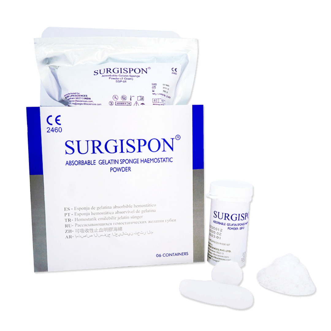 SURGISPON® Gelatin Sponge for ENT - Aegis Lifesciences