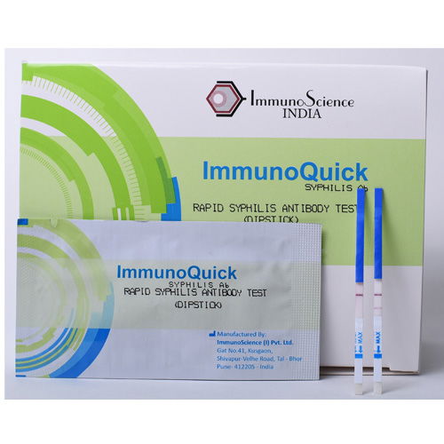 ImmunoQuick Syphilis Ab Test - Dipstick - Syphilis Test Kits ...