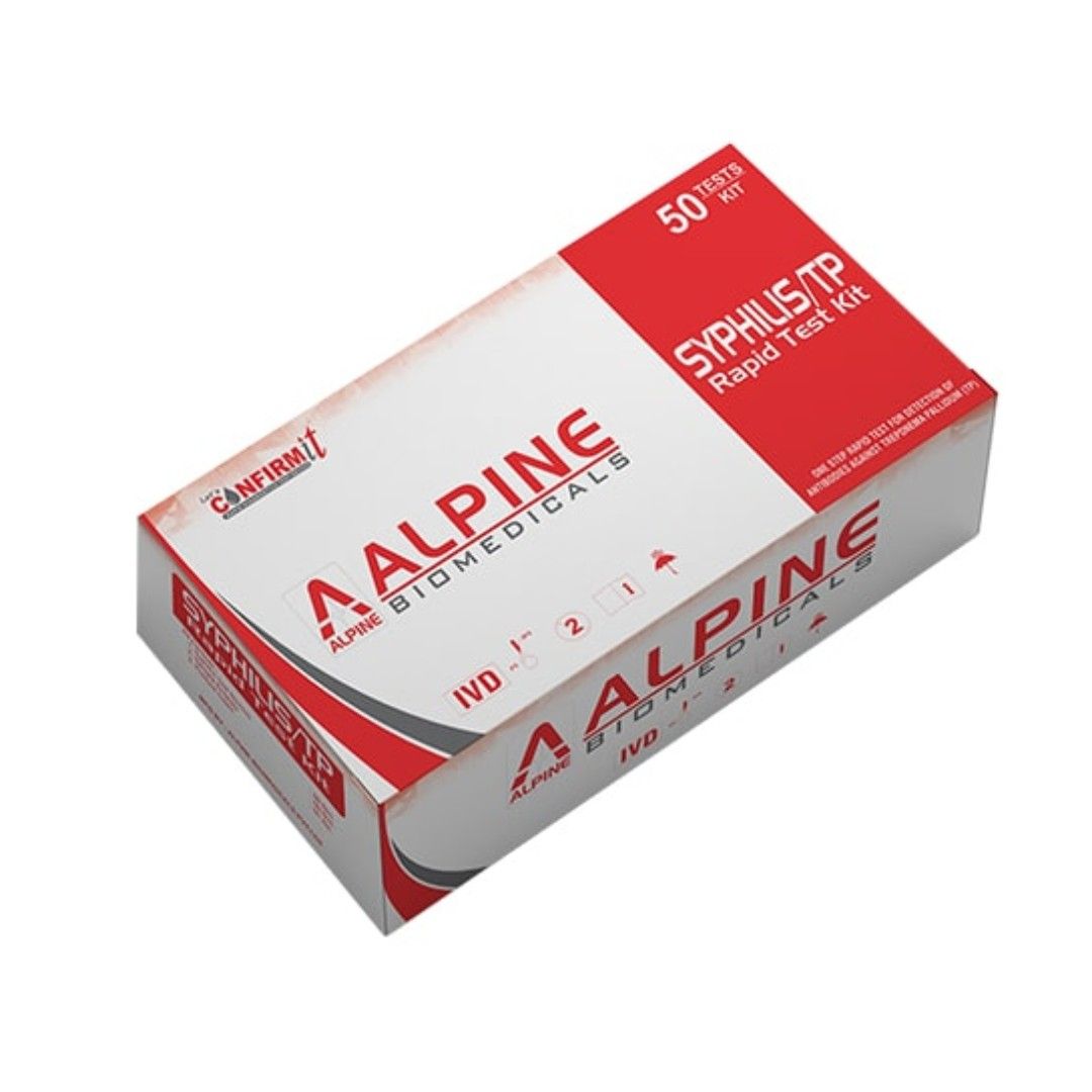 Syphilis / TP Detection Test Card | Alpine Biomedicals