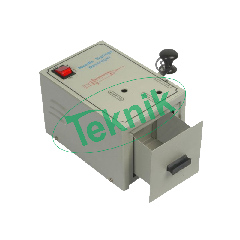 MICROTEKNIK's JRS-B3 Syringe Needle Destroyer for Blood Banks