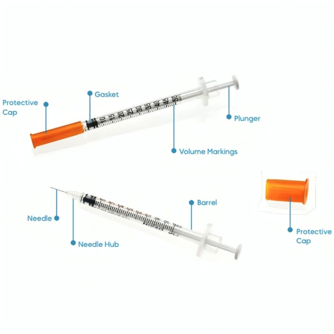 Insulin Syringe - Buy Online in UAE | Kaizmed Jordan