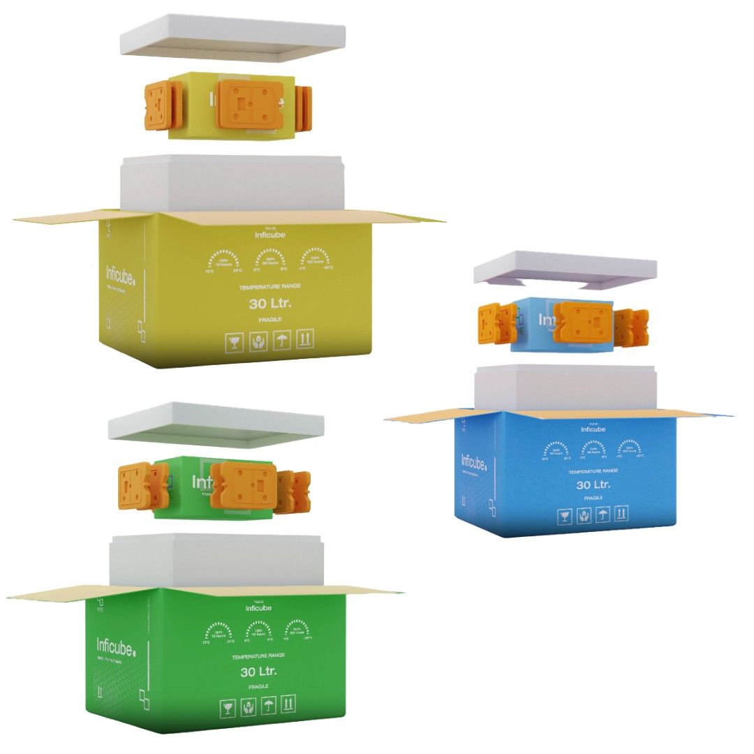 TNIC19 Tan90 Inficube Box - PCM Vaccine Shipper Box | Tan90 Thermal ...