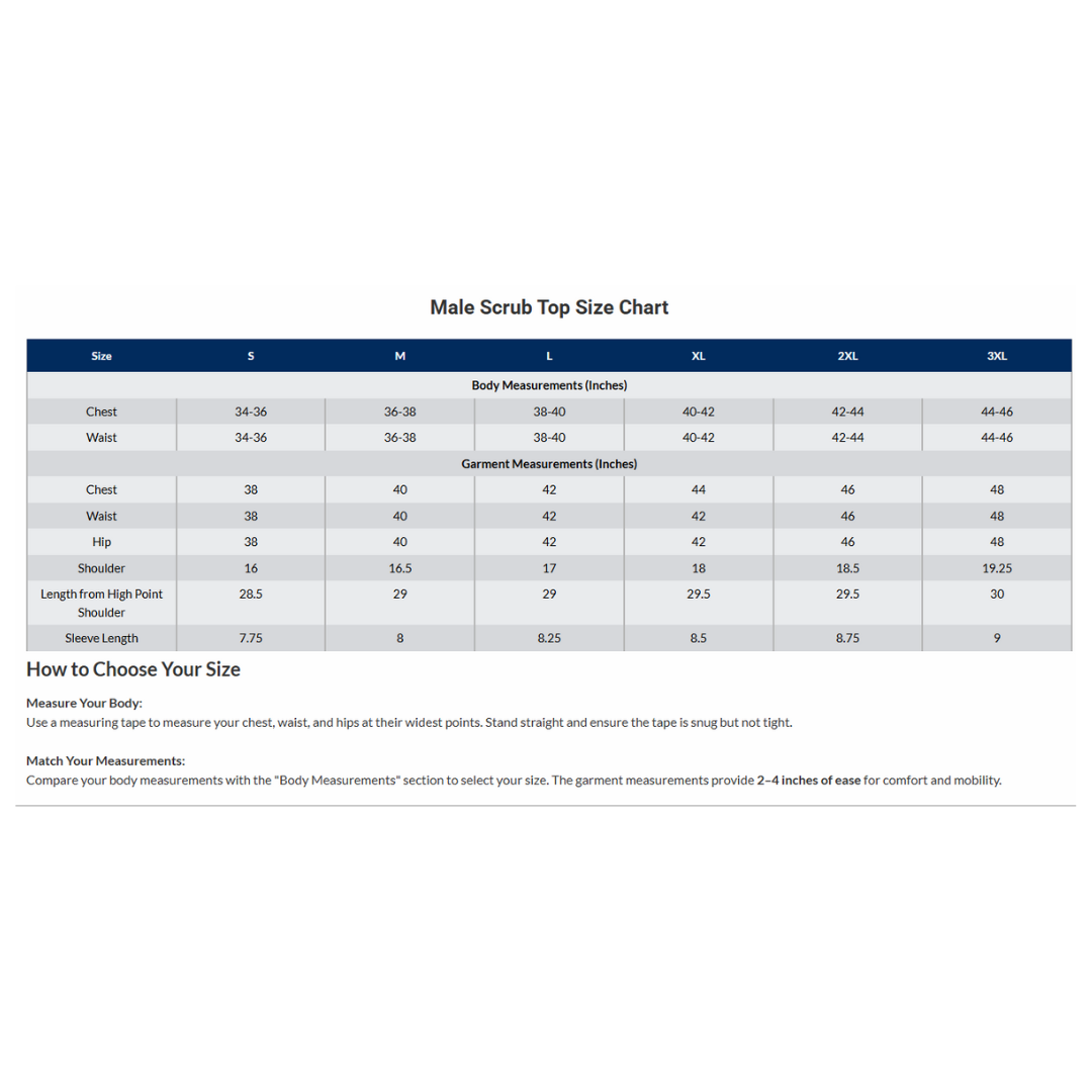 ThermaMed Crew Neck Top – 1 pen 1 inside Medical Uniforms by Thermaissance