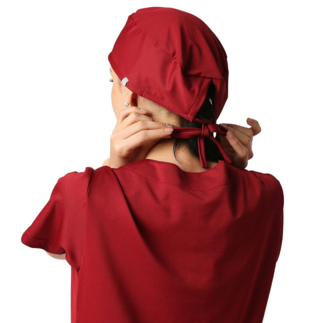 Thermaissance Smart Head Covers (Burgundy) - Reusable Surgical Head ...