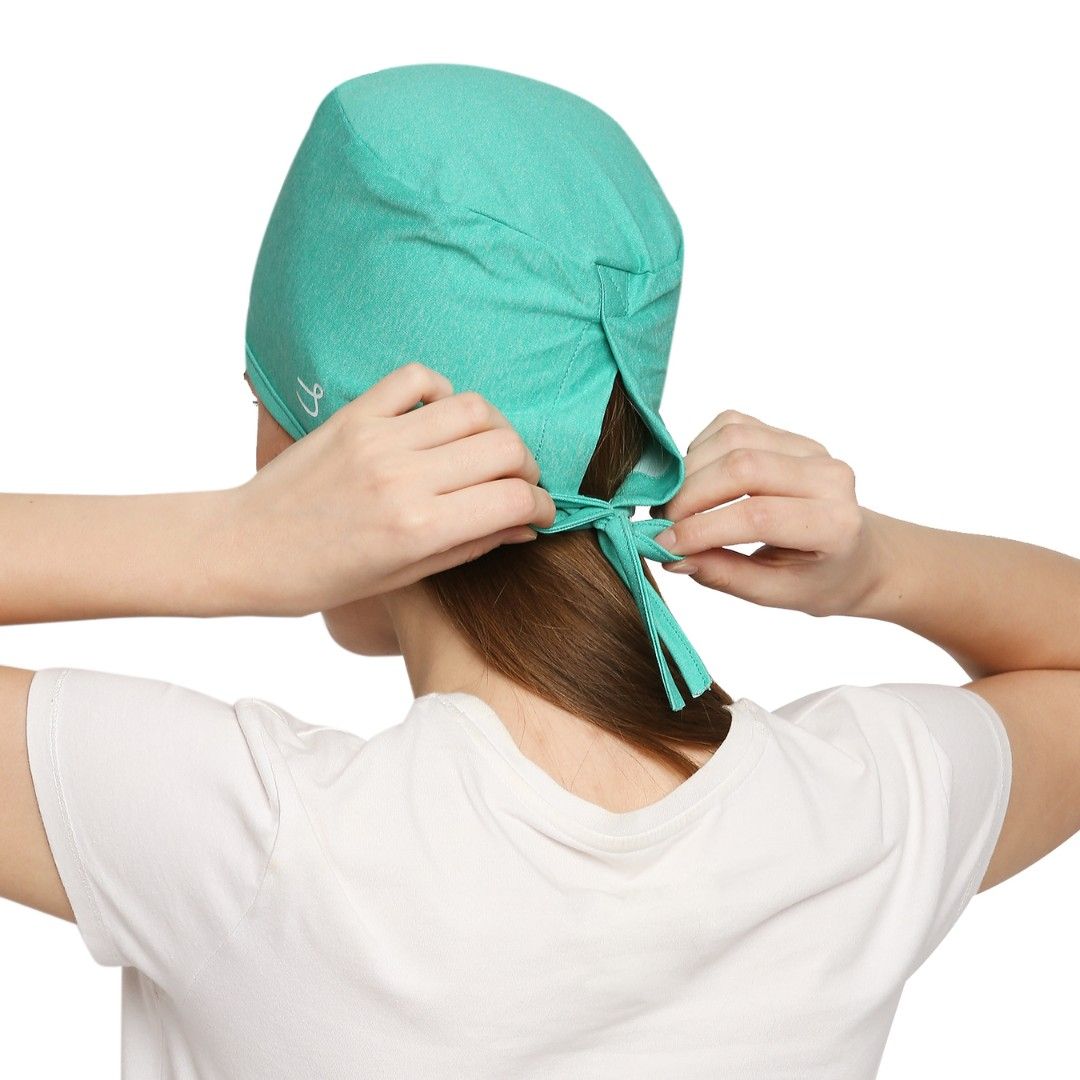 Thermaissance Smart Head Covers (Jade) - Reusable Surgical Head Covers ...