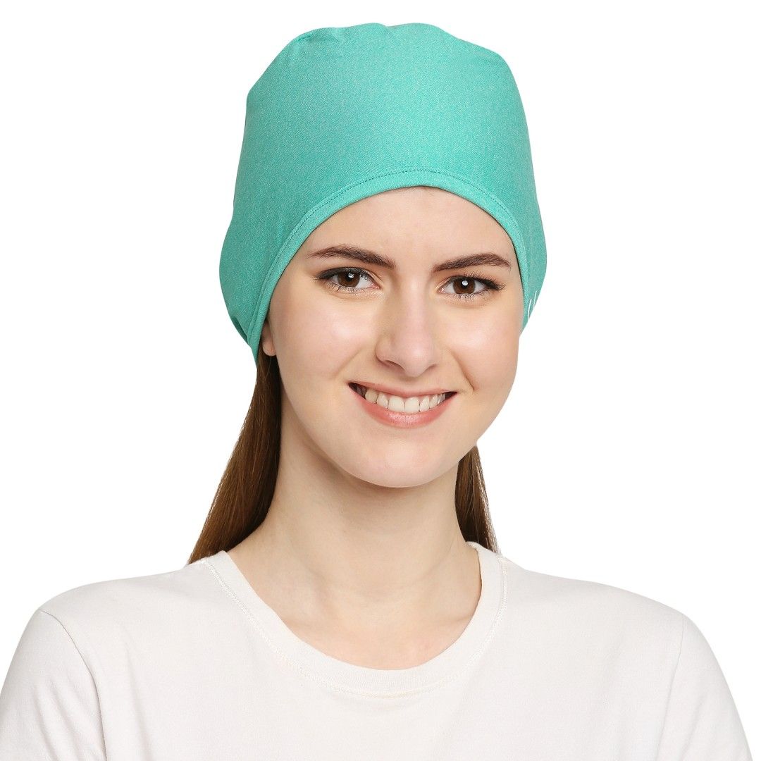 Thermaissance Smart Head Covers (Jade) - Reusable Surgical Head Covers ...