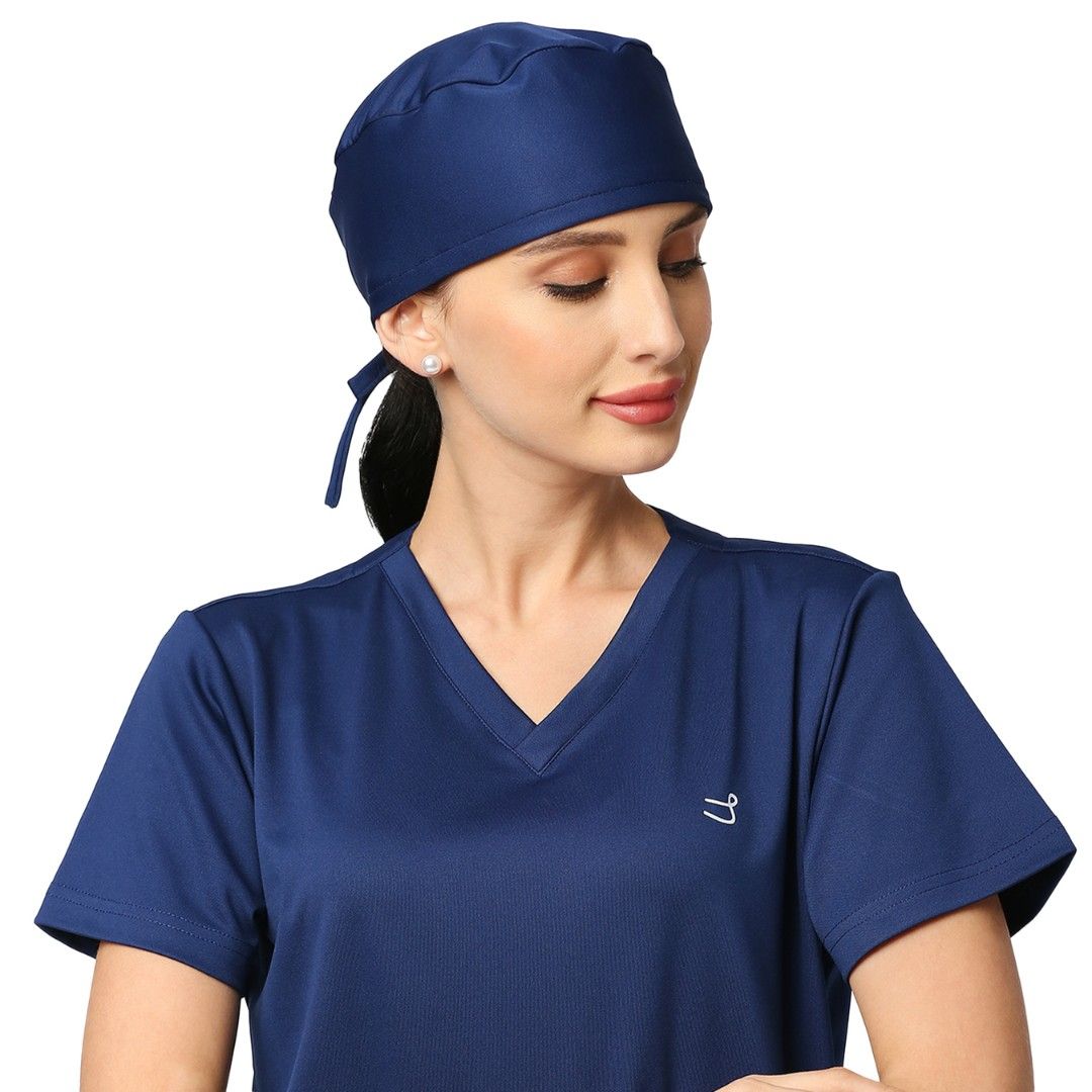 Thermaissance Smart Head Covers (Navy Blue) - Reusable Surgical Head ...