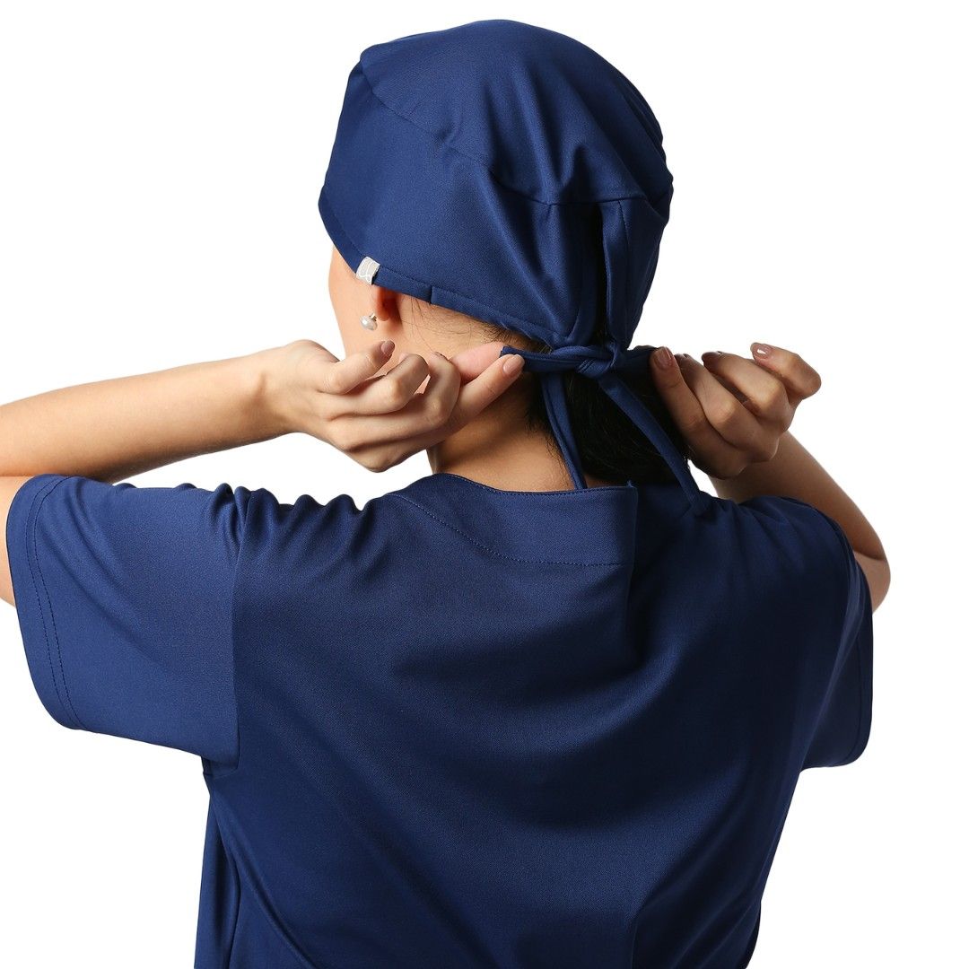 Thermaissance Smart Head Covers (Navy Blue) - Reusable Surgical Head ...