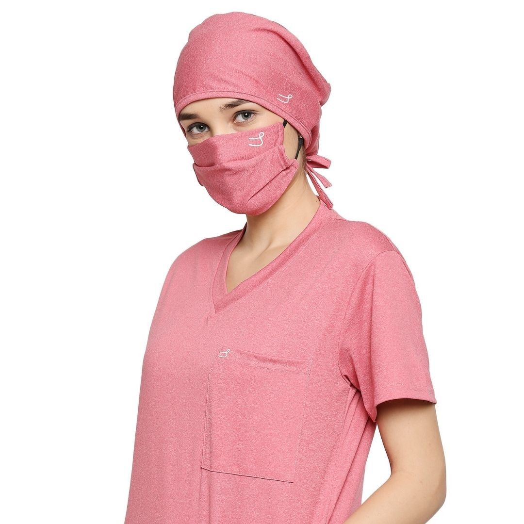 Thermaissance Smart Head Covers (Pink Mauve) - Reusable Surgical Head ...