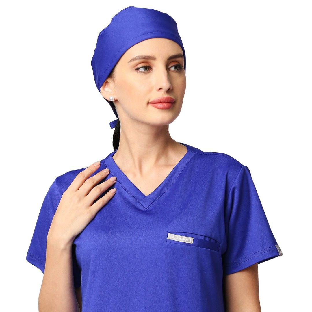 Thermaissance Smart Head Covers (Royal Blue) - Reusable Surgical Head ...